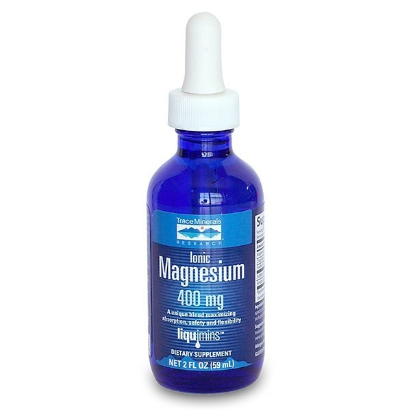 Ionic Magnesium - 400 mg by Trace Minerals Research - Energetic Nutrition Ionic Magnesium - 400 mg by Trace Minerals Research - Energetic Nutrition